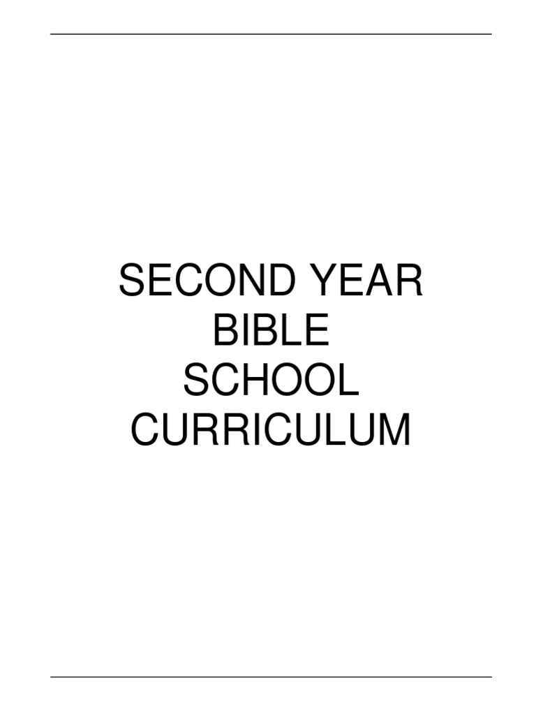 English Second Year Curriculum | PDF | Love | Prayer