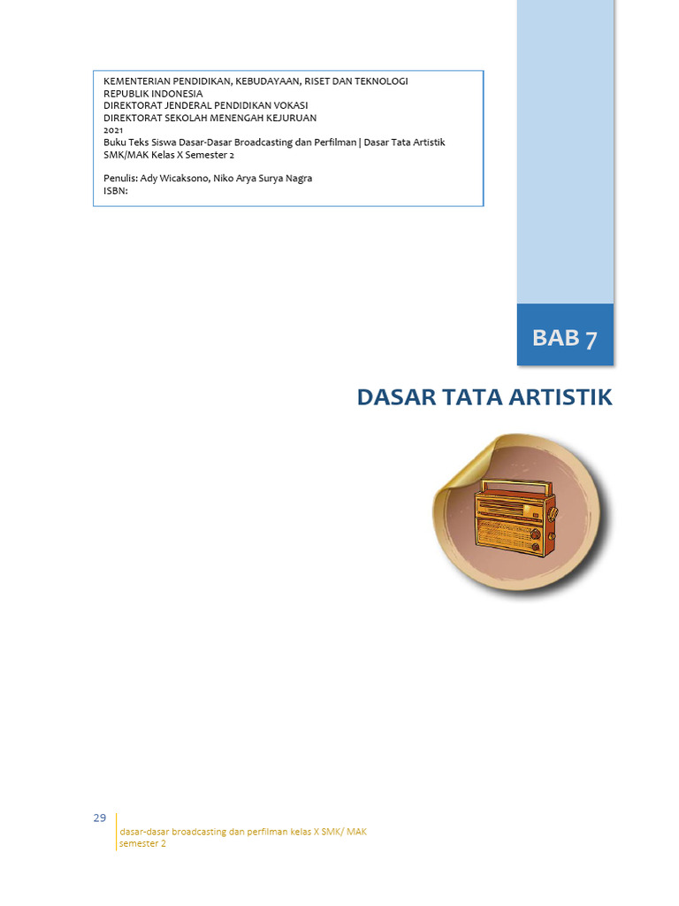 Dasar Tata Artistik dalam Perfilman | PDF