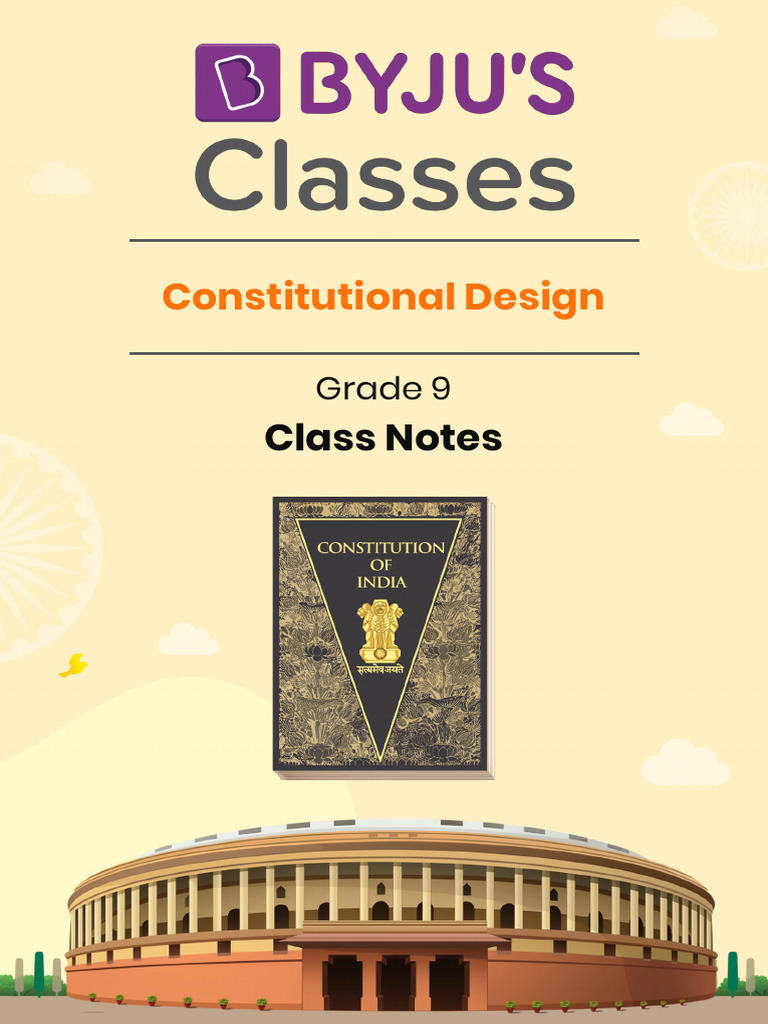 Constitutional Design - Notes | PDF | Political Charters | Political ...