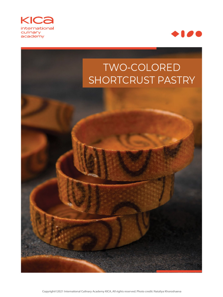 Two-Colored Shortcrust Pastry Recipe | PDF | Cooking | Snack Food
