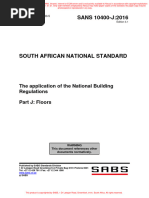 SANS 10400-T 2020 | PDF | Firefighting | Wall