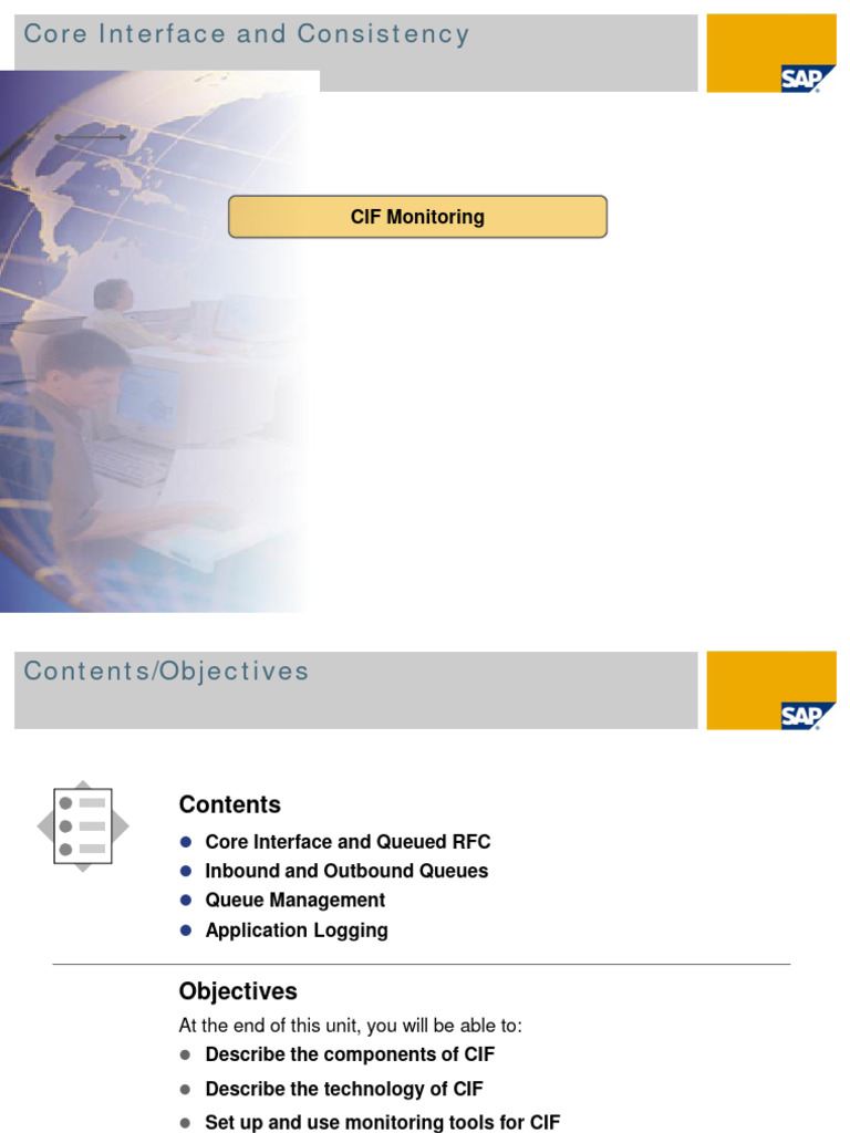 CIF Monitoring Error Handling SCM | PDF | Process (Computing) | Database Transaction
