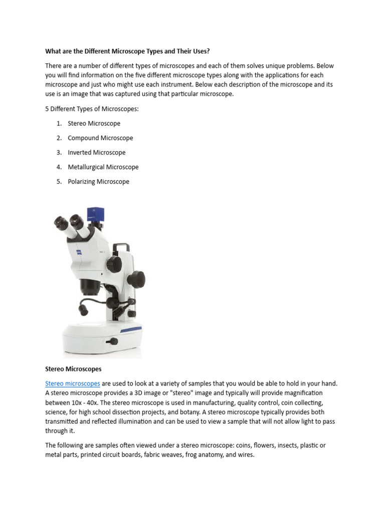 Microscopes | PDF | Microscope | Polarization (Waves)