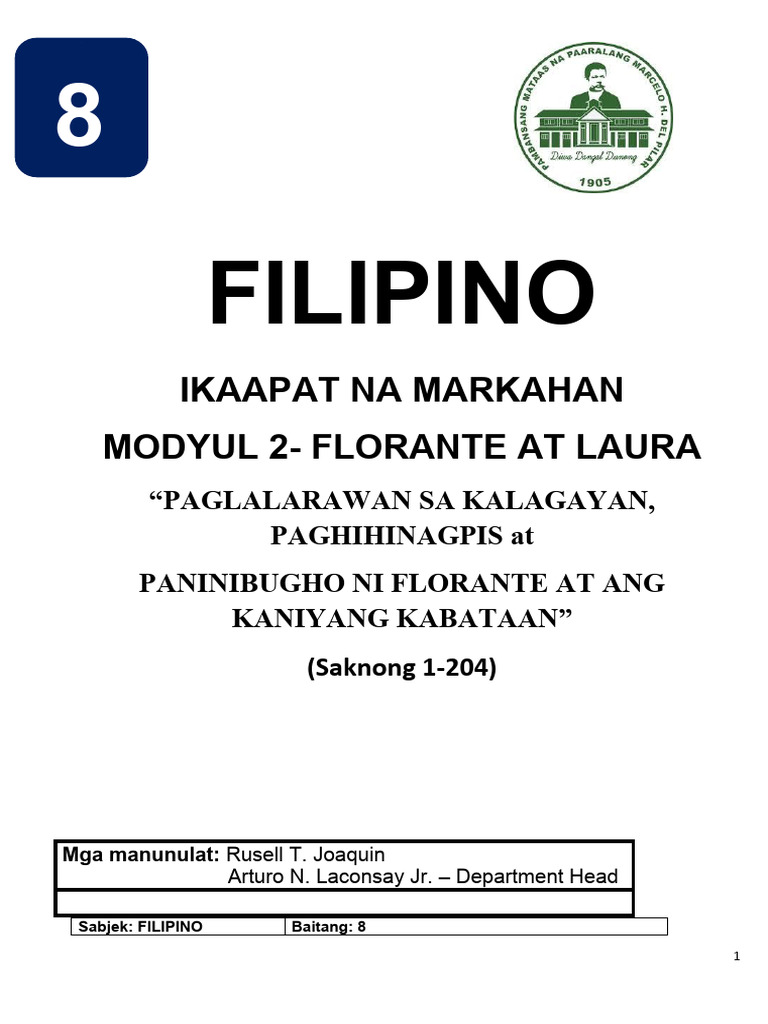 Q4 Fil 8 Aralin 2 | PDF