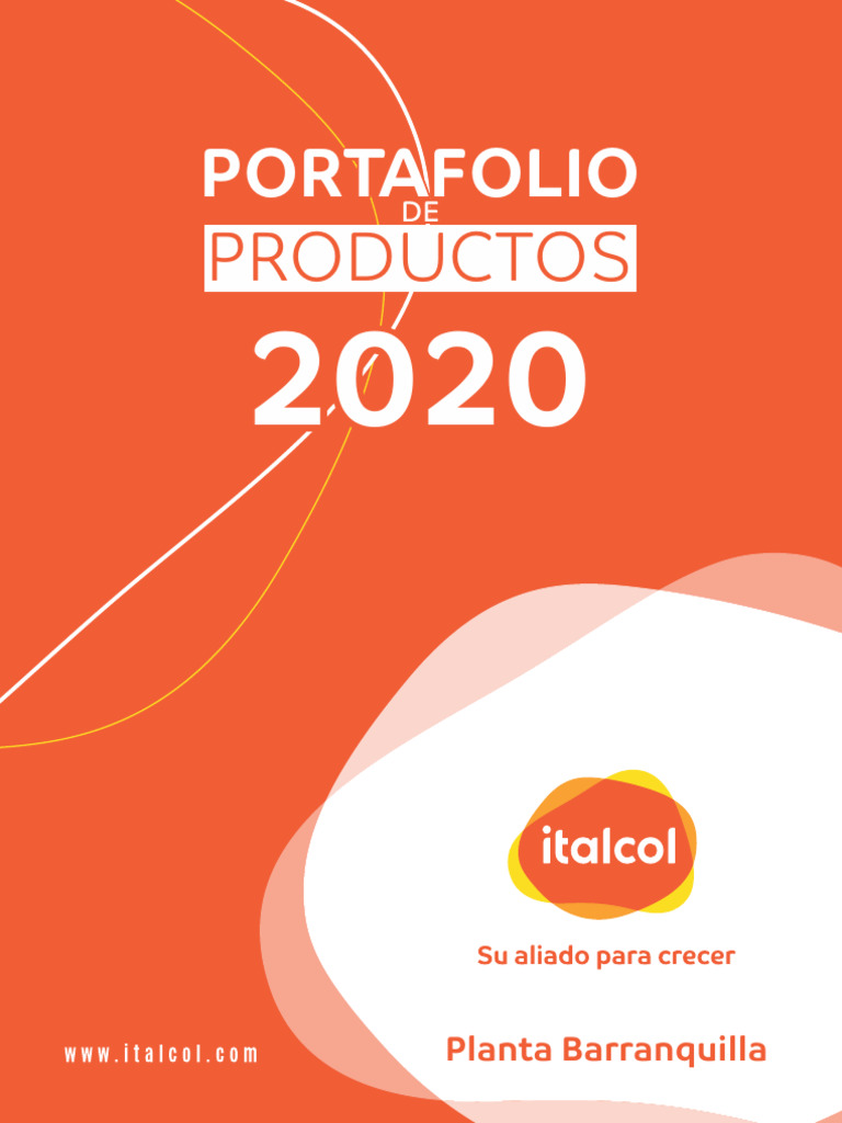 Portafolio Productos Italcol 2020 | PDF | Pollo