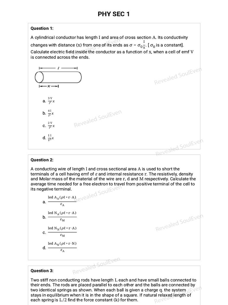 IIT JEE (Advanced) Mock - 6 (Paper - 1) | PDF | Acid | Nitric Acid