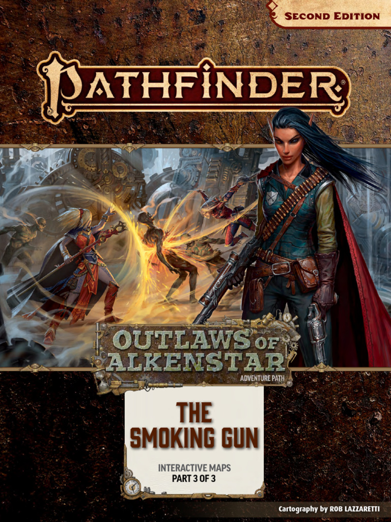 Pathfinder 2e (PZO90180) Outlaws of Alkenstar #3-3 - Smoking Gun ...