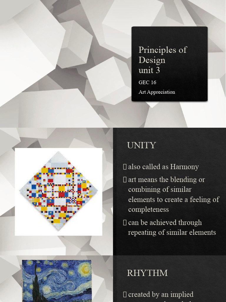 Key Principles of Art Design | PDF | Art