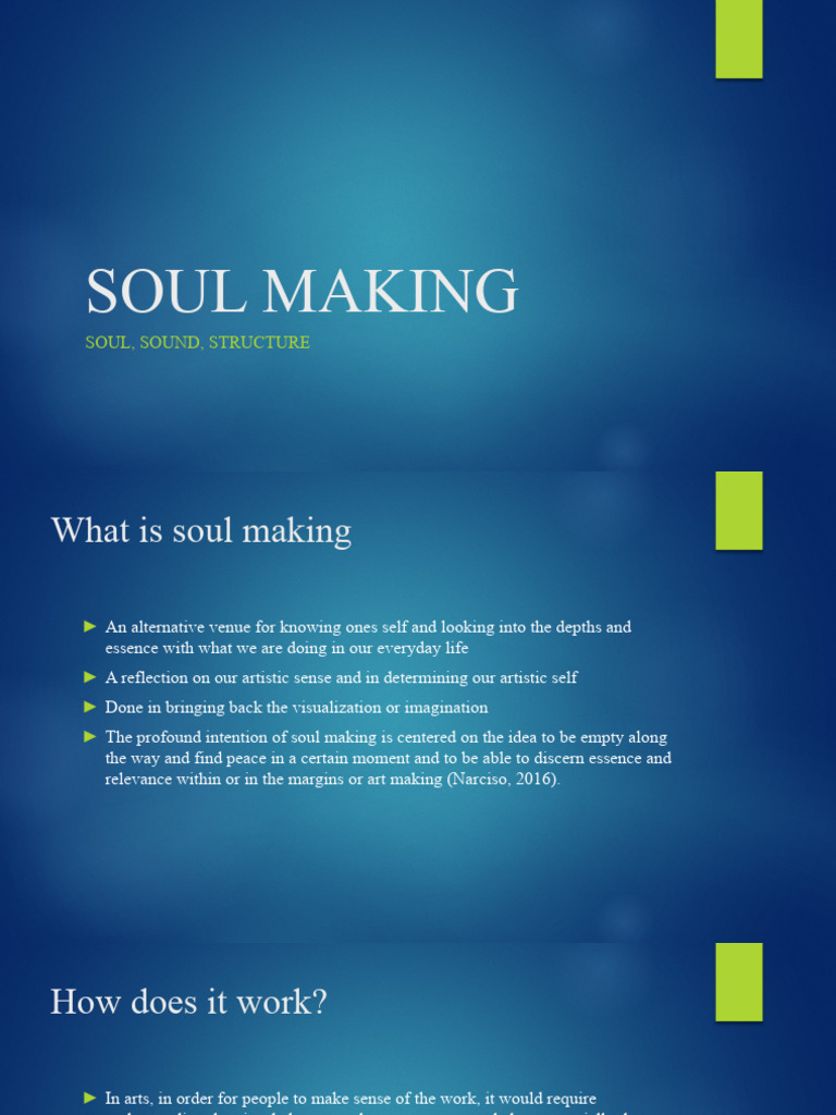 Soul Making 1 | PDF | The Arts