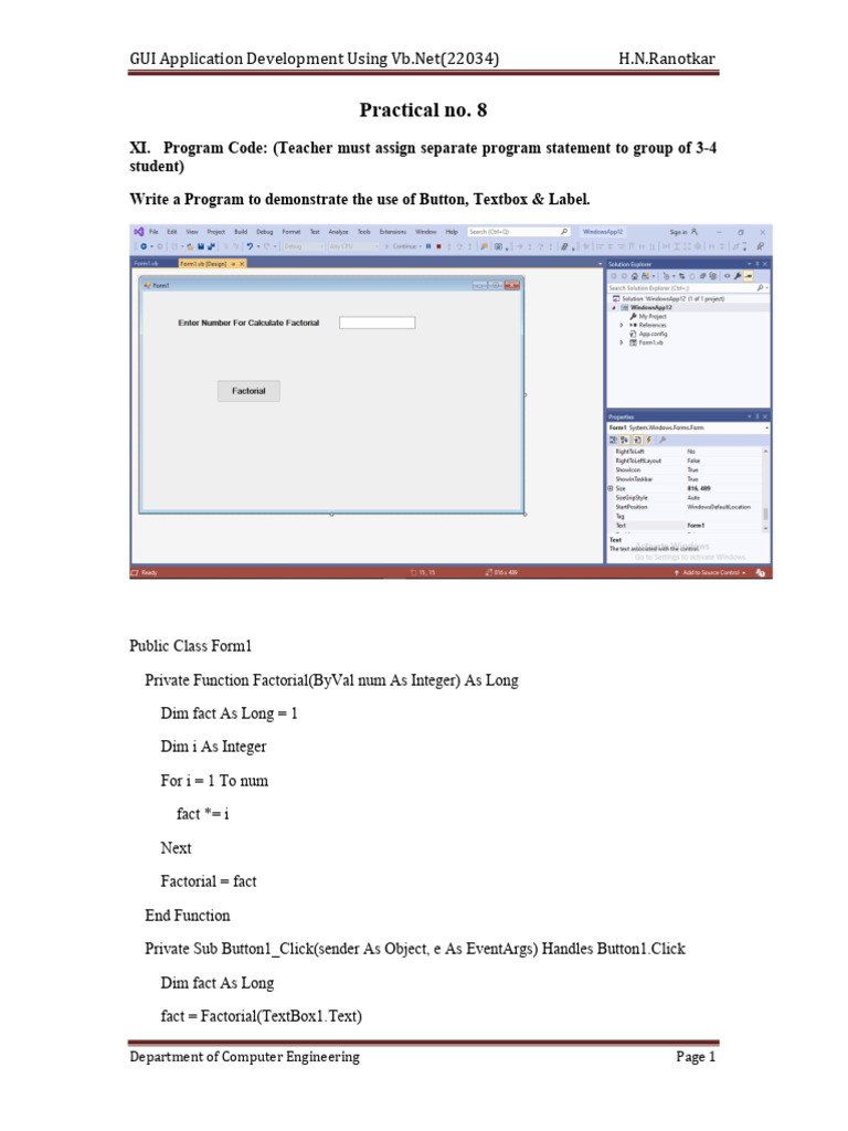 GAD - 22034 - EXPT - 008 To 17 | PDF | Parameter (Computer Programming) | Computer Program