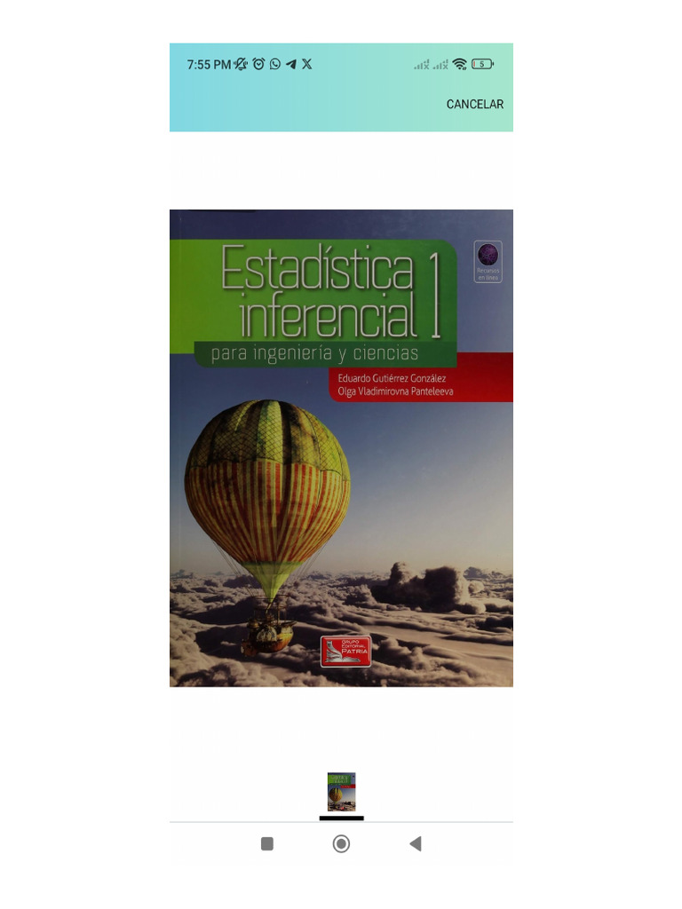 Ejercicios de Estadística Inferencial 1 | PDF