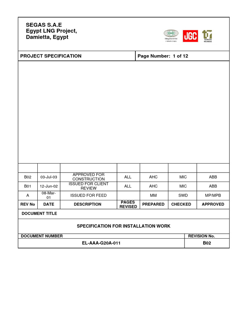 ELEC SPECIFICATION | Download Free PDF | Electrical Wiring | Pipe (Fluid Conveyance)