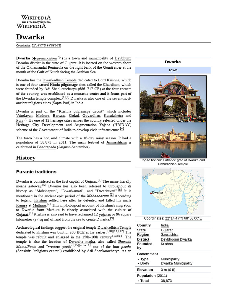Dwarka | PDF