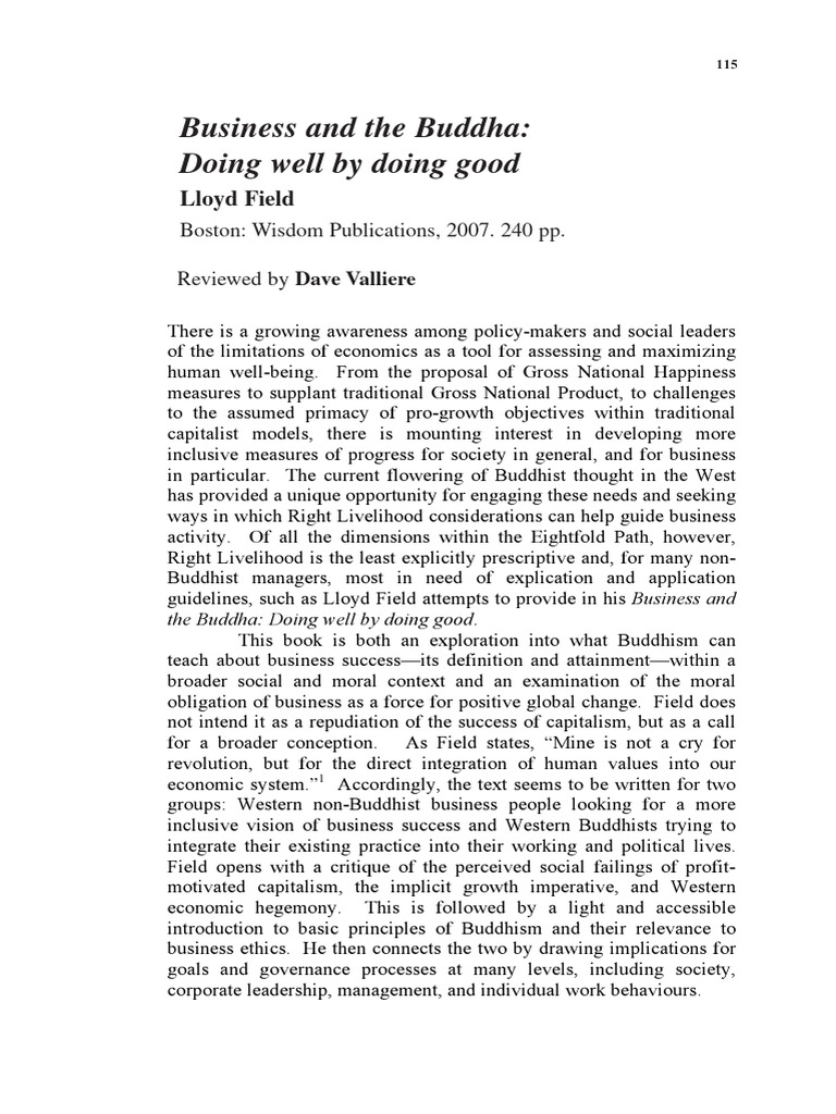 Book Reviews - Valliere and Codling | PDF | Noble Eightfold Path ...