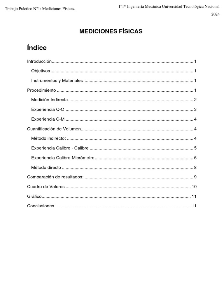 TPN°1 Mediciones Fisicas-4 | PDF | Medición | Volumen