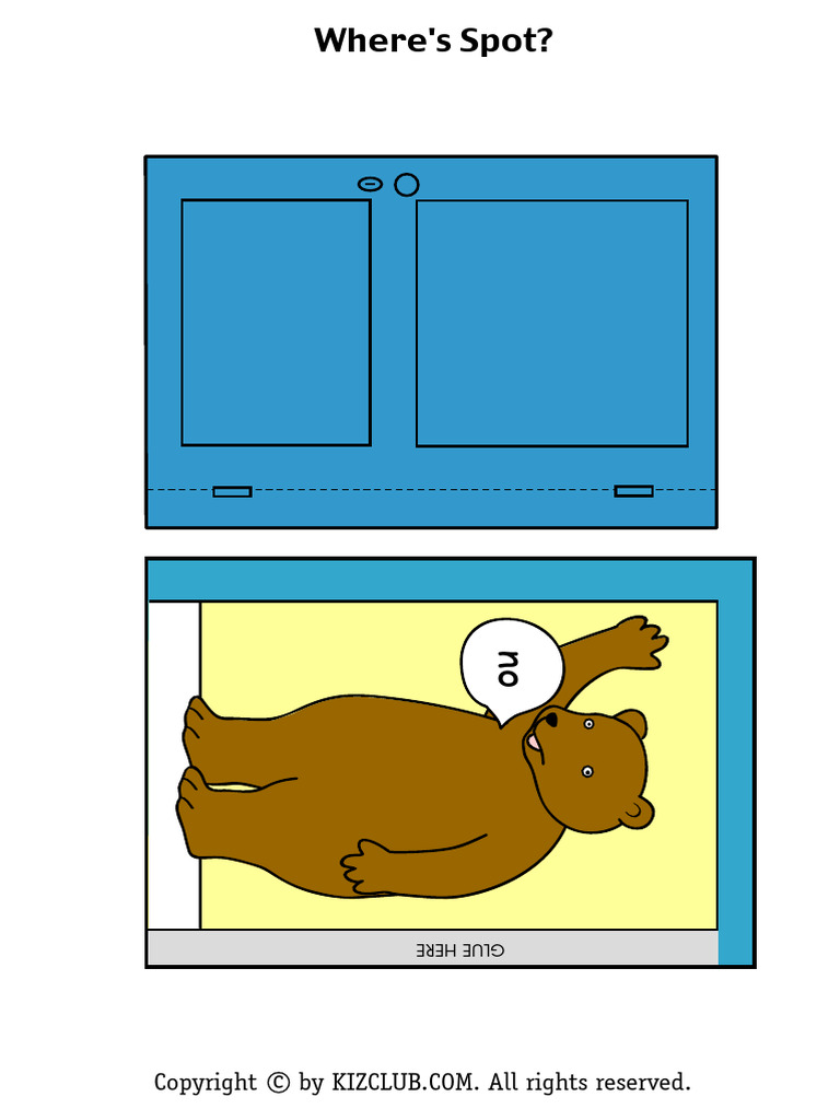 Wheres Spot | PDF | Games & Activities
