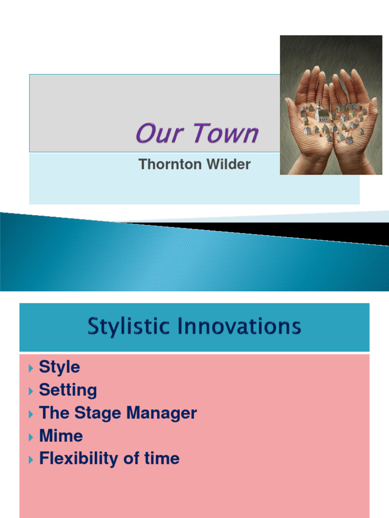 Our Town Second Lecture | PDF