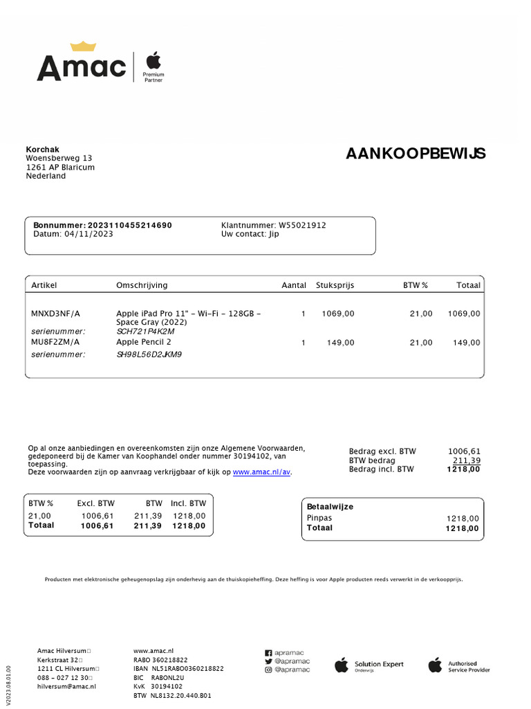 Kassabon Amac 2023110455214690 Email | PDF