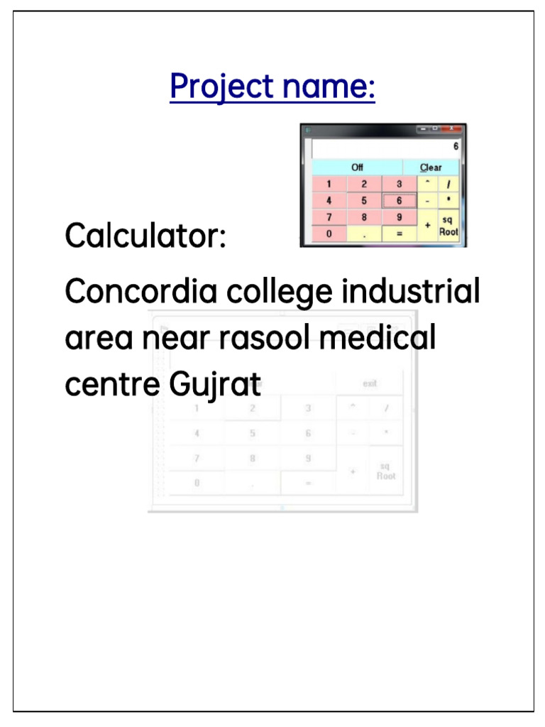 Calculator 7 | PDF | Button (Computing) | Multiplication