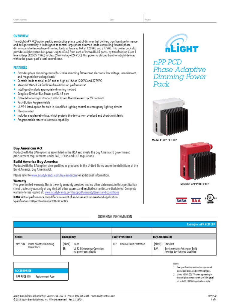 Npp pcd | PDF | Fuse (Electrical) | Electrical Equipment