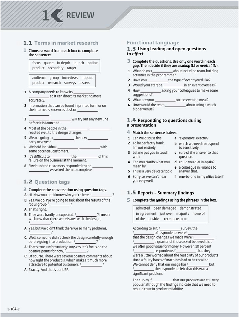 Unit 1 and 2 Review | PDF