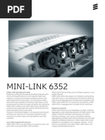 Ericsson MINI-LINK 6352 Datasheet | PDF