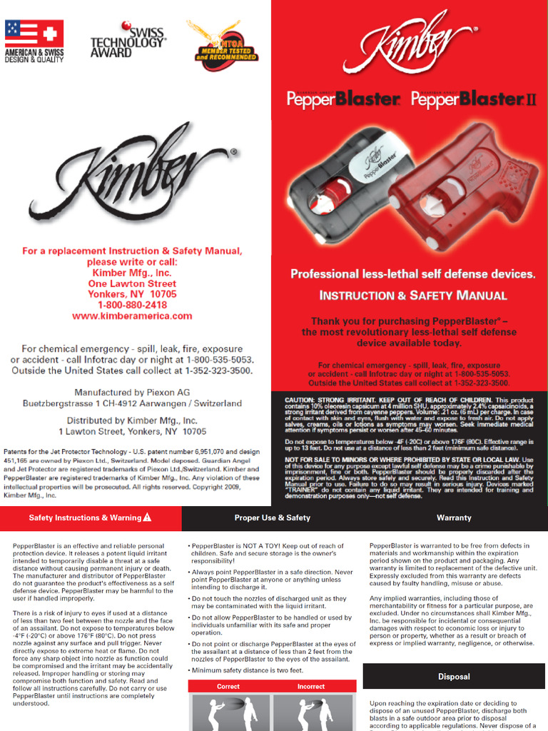 Pepper Blaster II | PDF