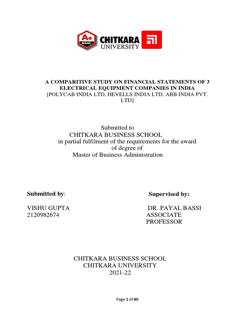 Vishu Gupta - 2120982674 Winter Internship Report | PDF | Business | Economies