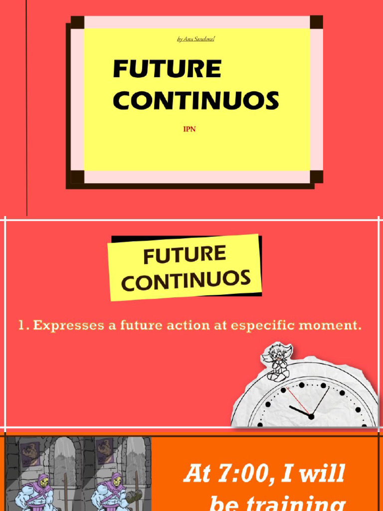 Future continuous | PDF