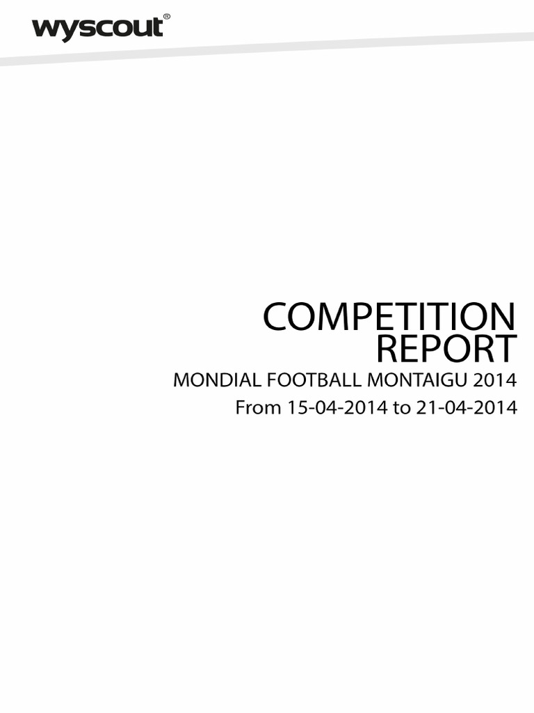GSU Montaigu2014 | PDF | Defender (Association Football) | Sports