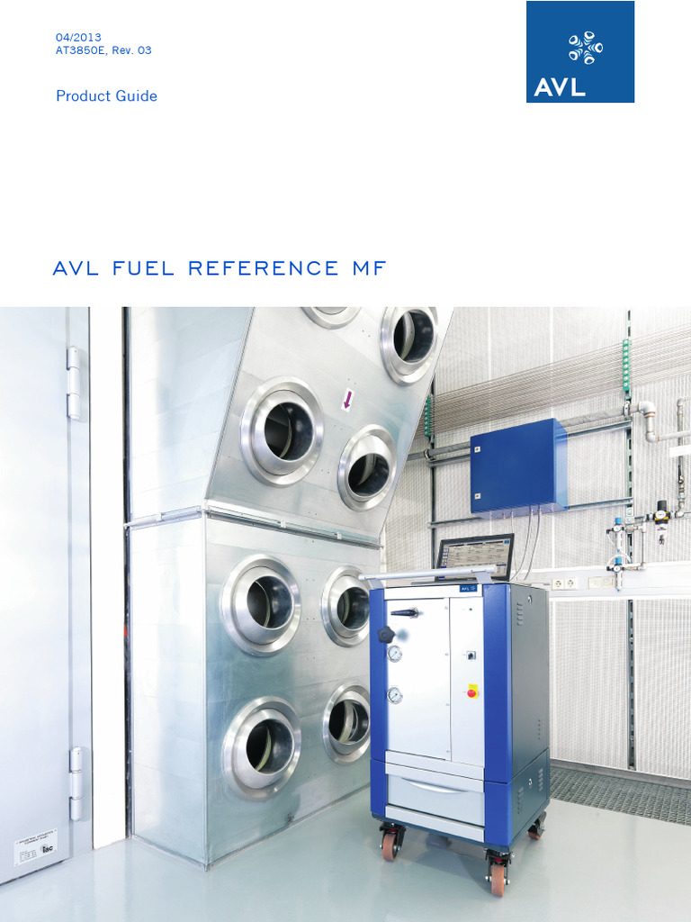 AVL Fuel Reference Guide 2013 | PDF | Calibration | Gasoline