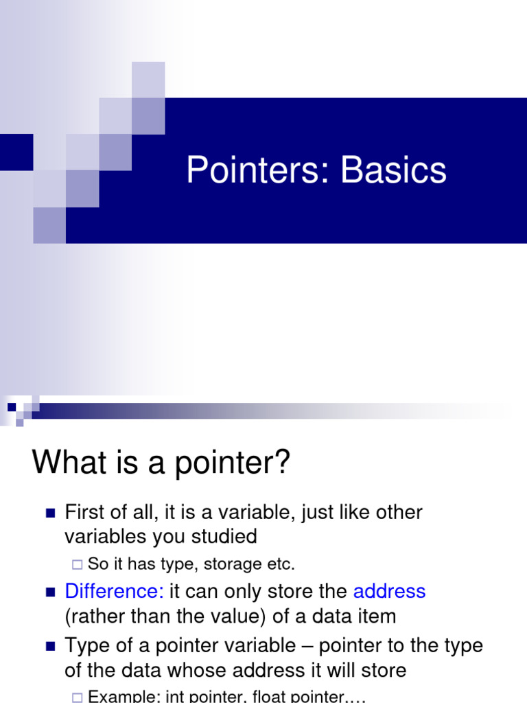 10 | Download Free PDF | Pointer (Computer Programming) | Integer (Computer Science)