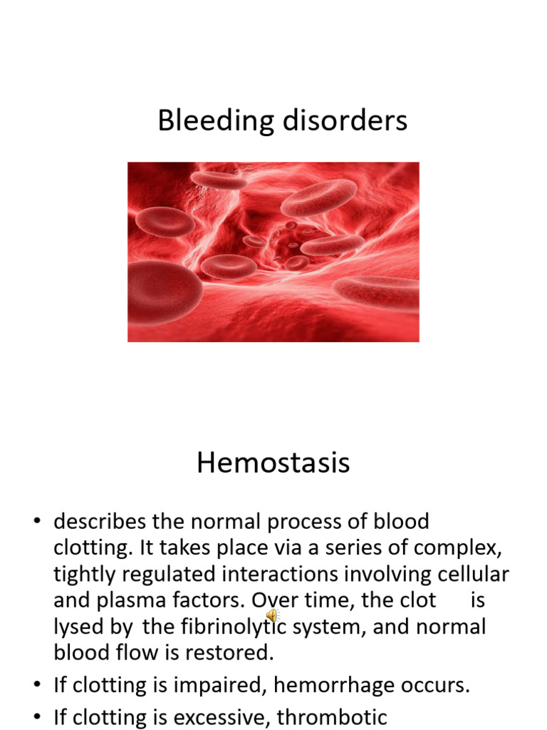 Bleeding-disorders 1و2 | PDF | Coagulation | Body Fluids