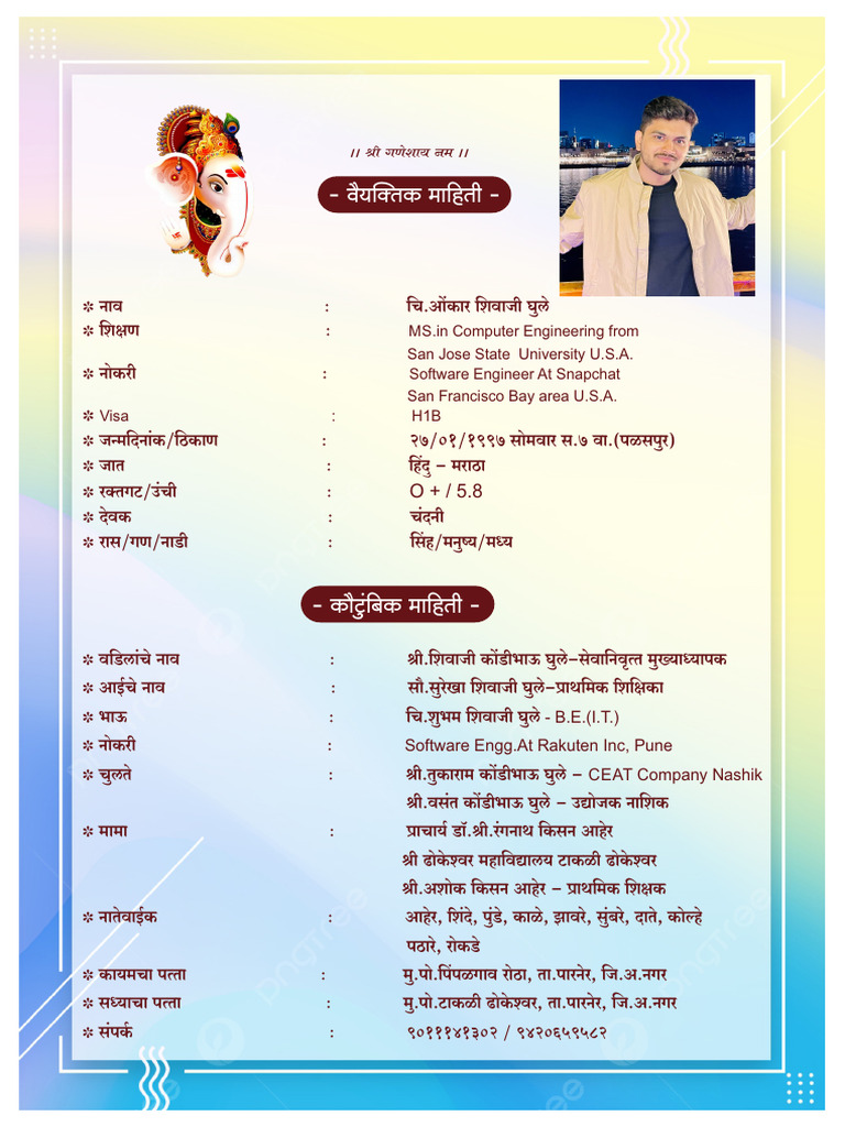 Aniket Ghule: Biography & Career Insights | PDF | Business