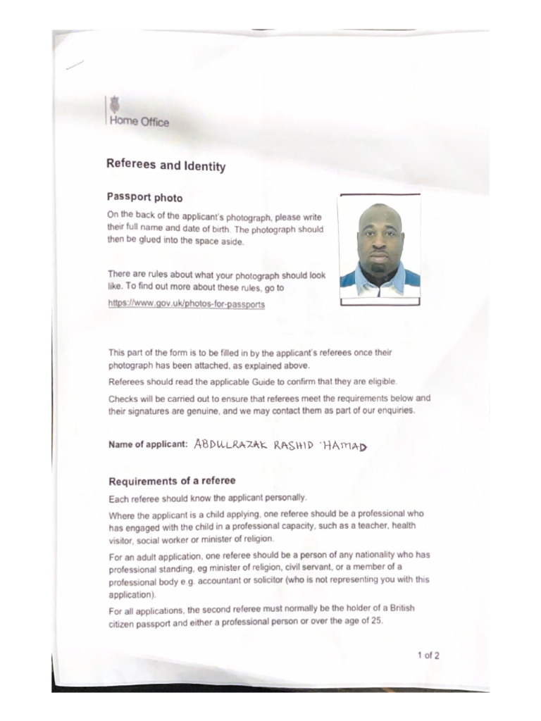 Referees and Identity | PDF