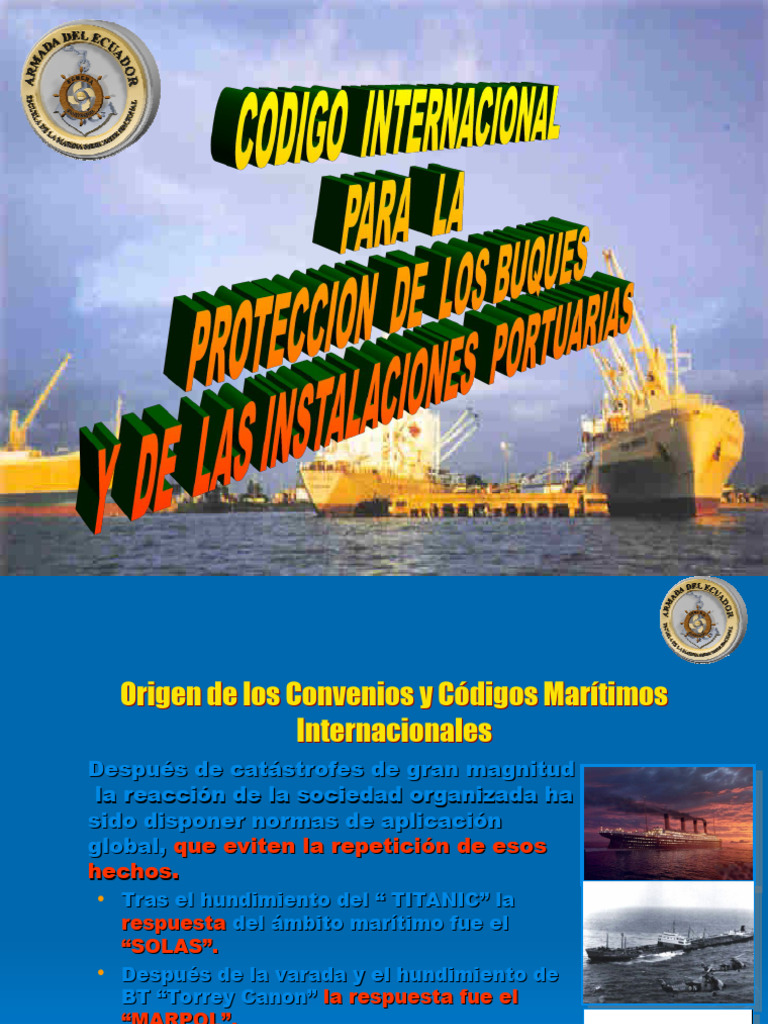 Estructura Del Còdigo Pbip | PDF