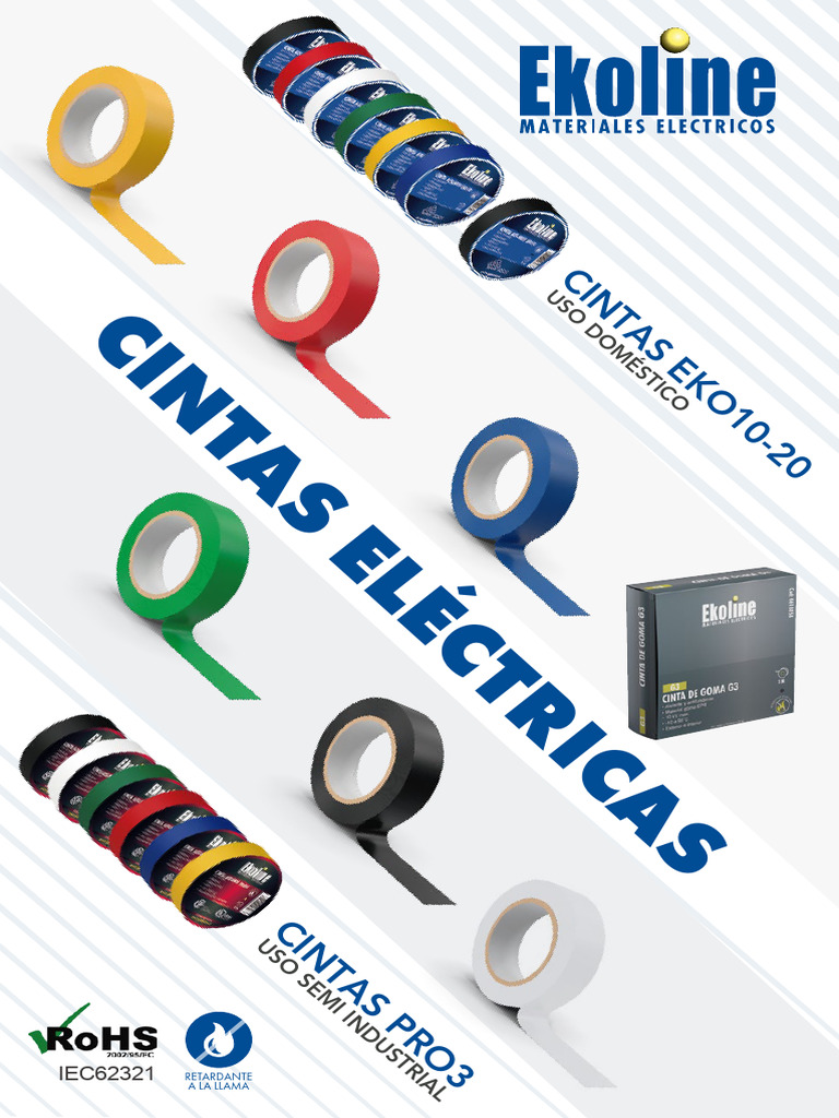 Cintas Eléctricas Ekoline: Usos y Especificaciones | PDF | Aislador ...