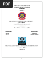 Demonetization Project Class12 Economics | PDF