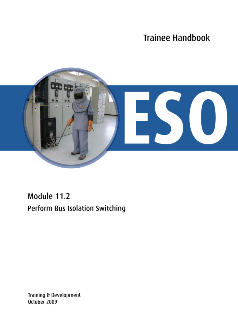 Eso Module 112 | PDF | Electrical Substation | High Voltage