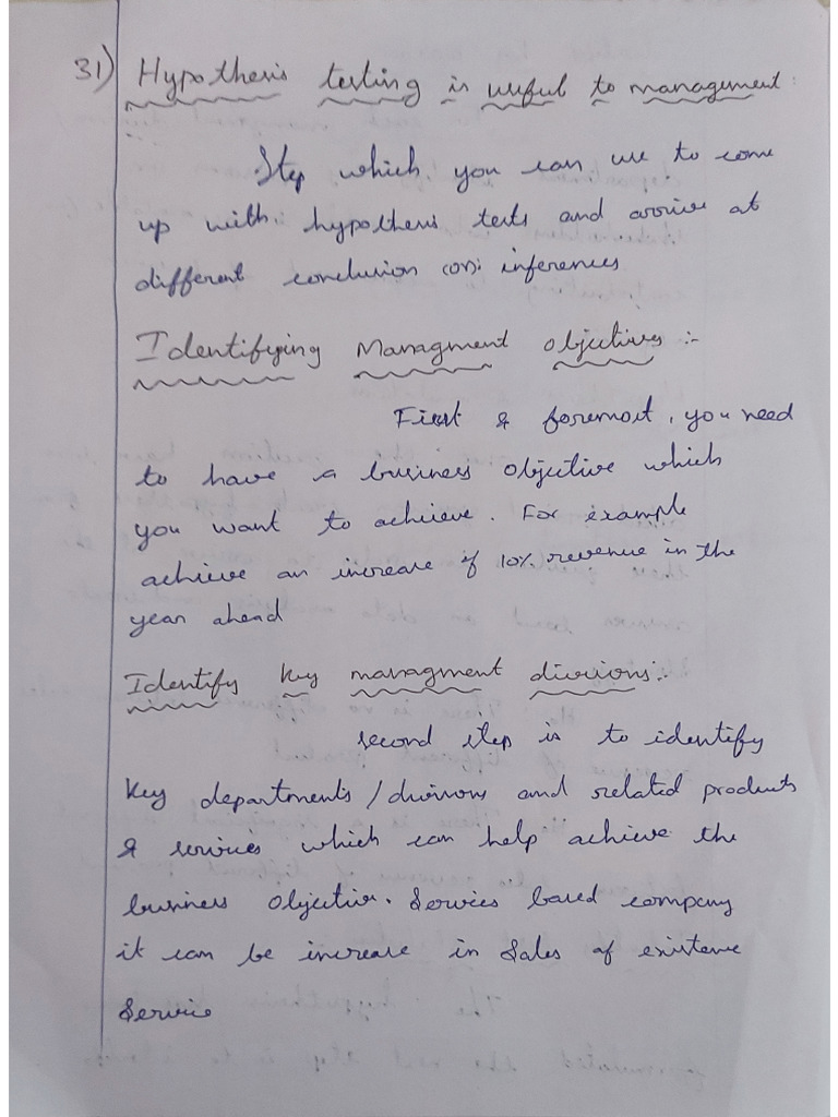 Maths 31 Hypothesis Testing Pdf 9664