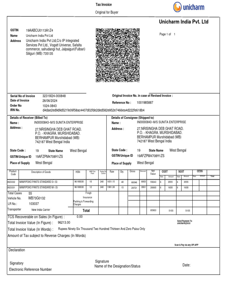 Tax Invoice.20240720-185908 | PDF | Invoice | Taxation