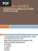 Surveying Solutions Sample Problem | PDF