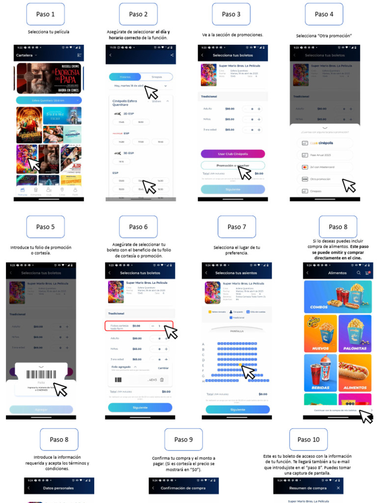 Guia de Redencio N de Folios e | PDF