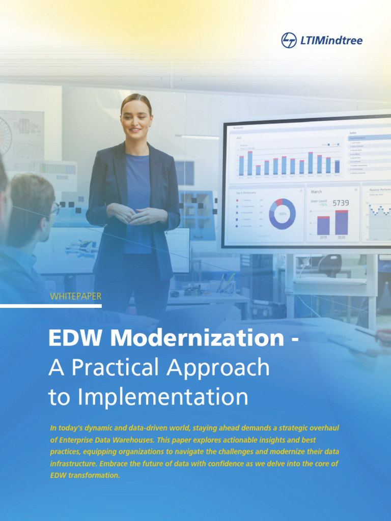 EDW Modernization | PDF | Cloud Computing | Analytics
