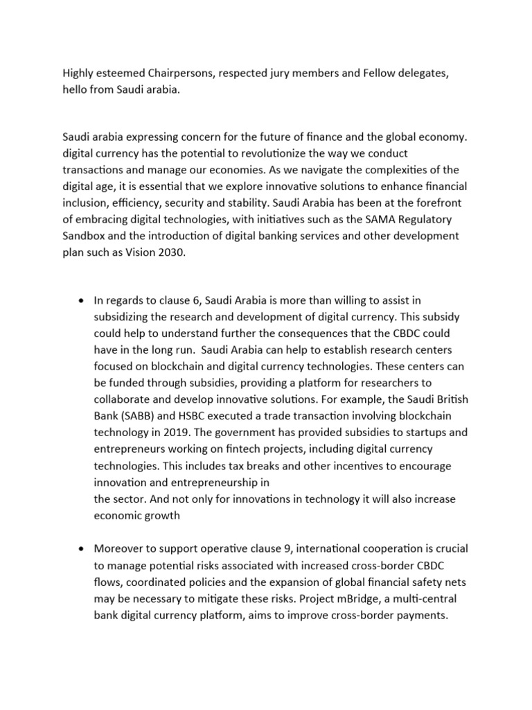 Mun Debate For | PDF | Subsidy | Entrepreneurship