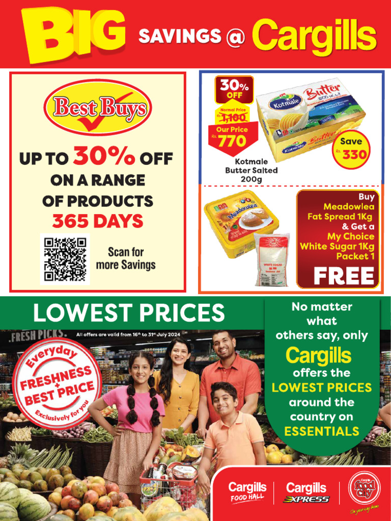 Big Savings at Cargills - July24 | PDF