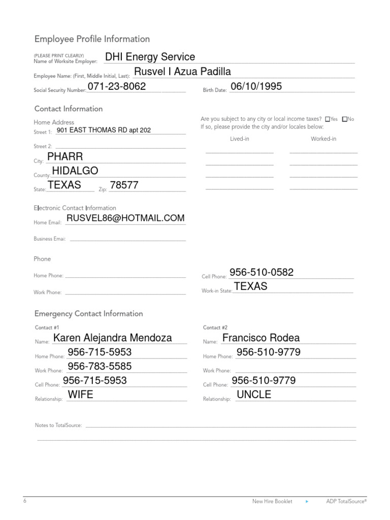 New Hire Packet Part 2 5P6 - Signed | PDF | Trade Secret | Race And Ethnicity In The United ...