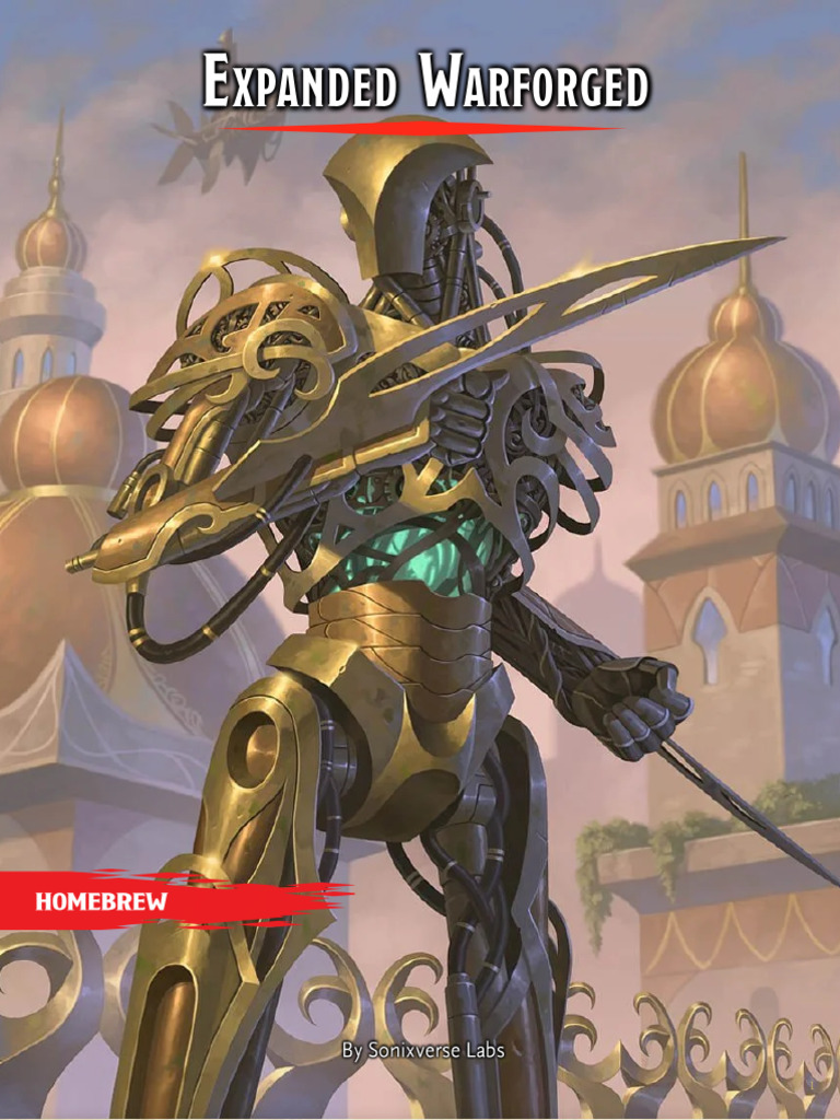 Variants of Warforged Constructs | PDF | Military