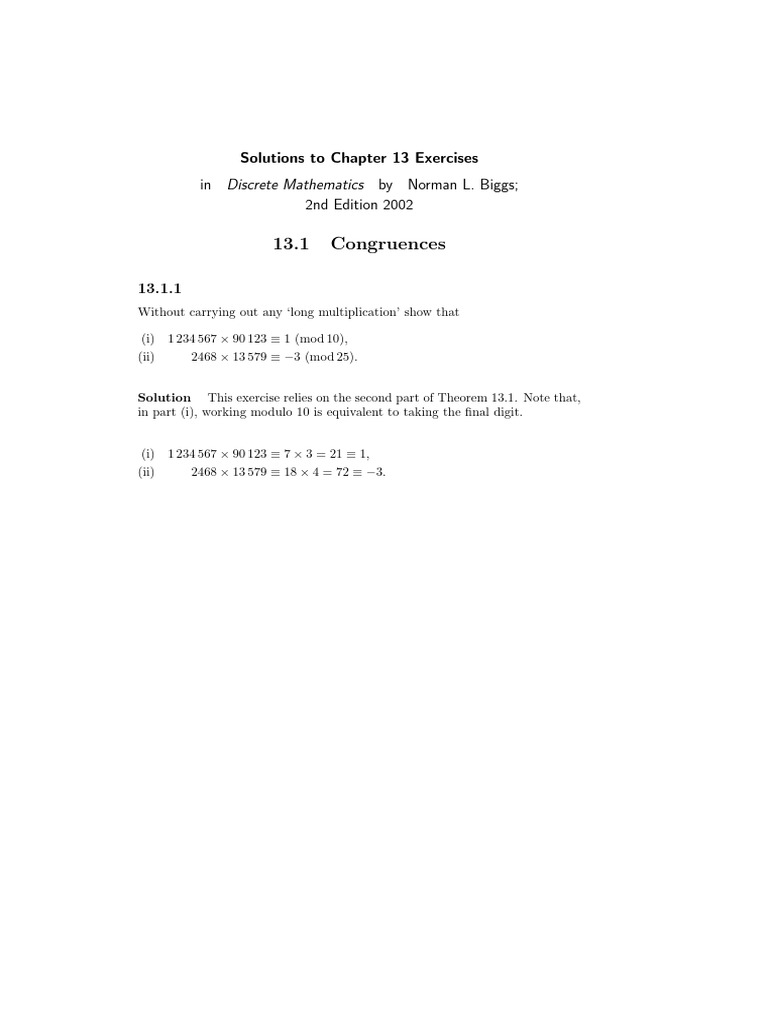 Ch13 Student | PDF | Abstract Algebra | Mathematics