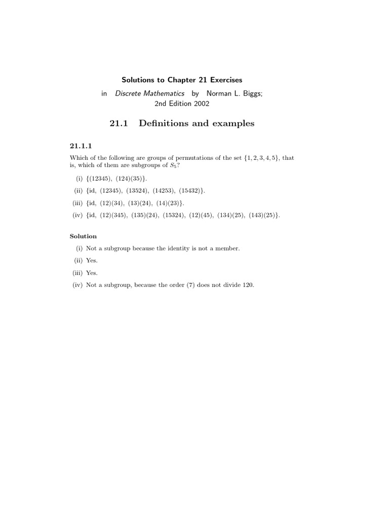 Ch21 Student | Download Free PDF | Group (Mathematics) | Vertex (Graph ...